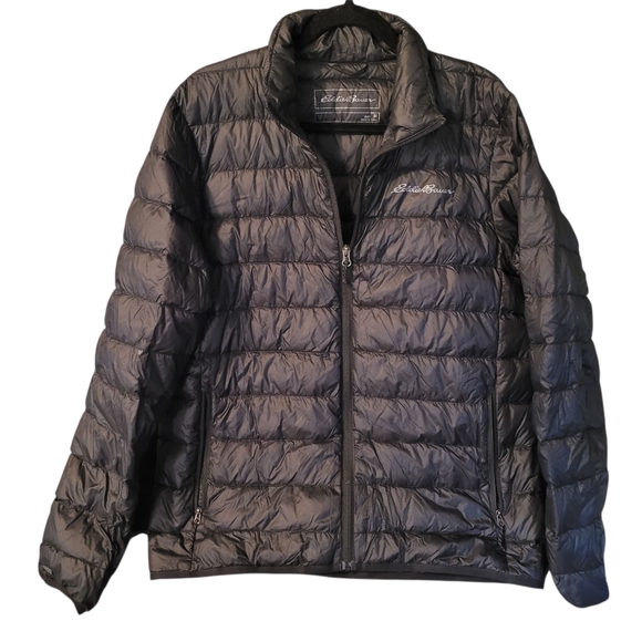 Eddie Bauer | Jackets & Coats | Eddie Bauer Eb 65 Black Down Puffer ...